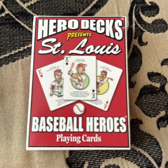 Parody Productions | Games | Hero Decks St Louis Baseball Heroes ...